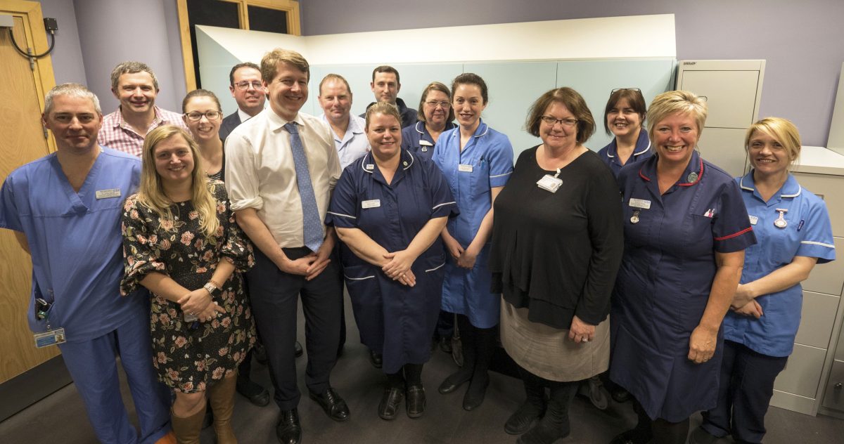 New Theatre Admissions Unit officially opened at the Worcestershire ...