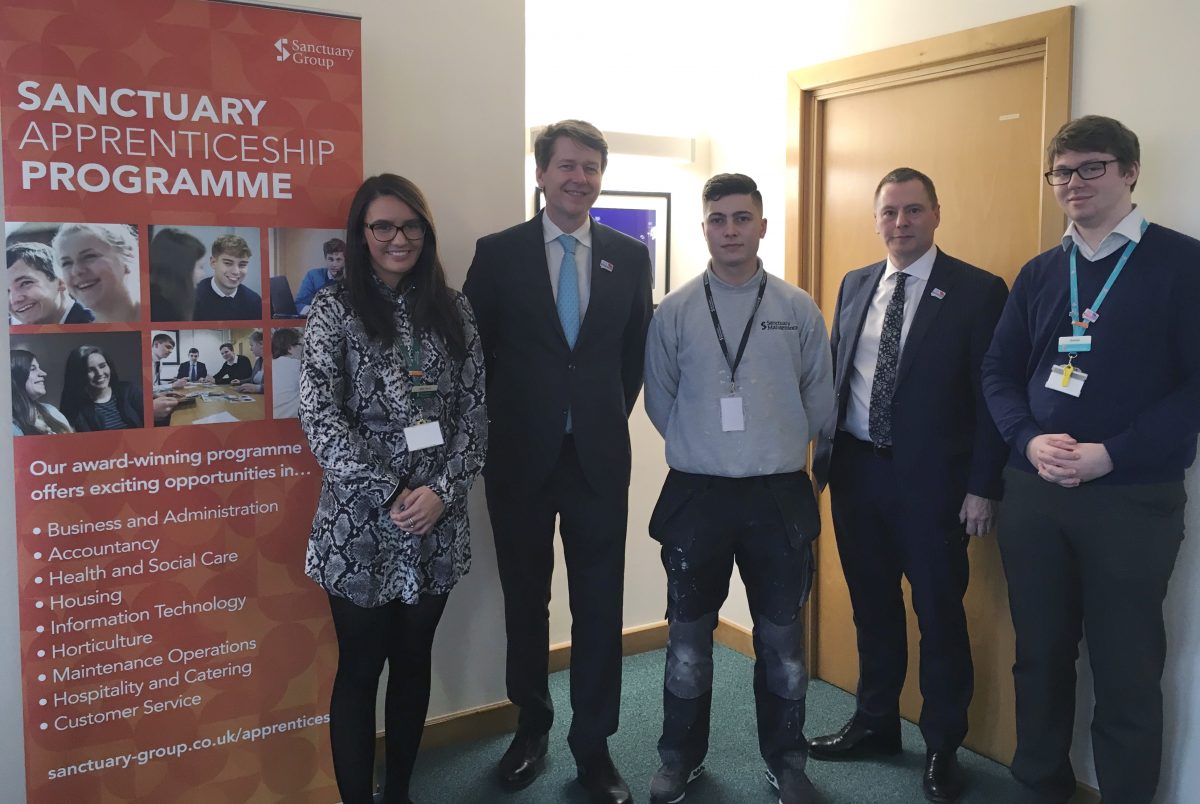 Apprenticeship stars meet MP - The Worcester Observer