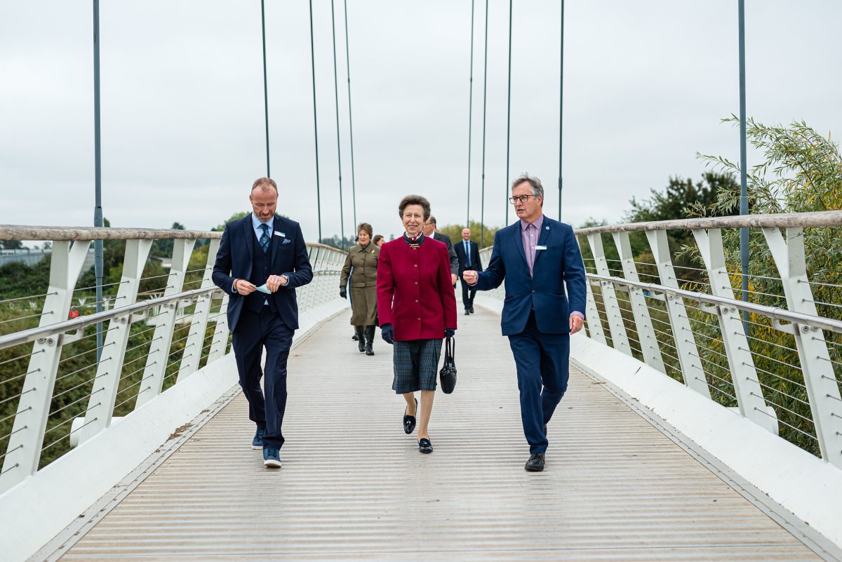 Green projects get the seal of approval on Princess Royal Worcester ...