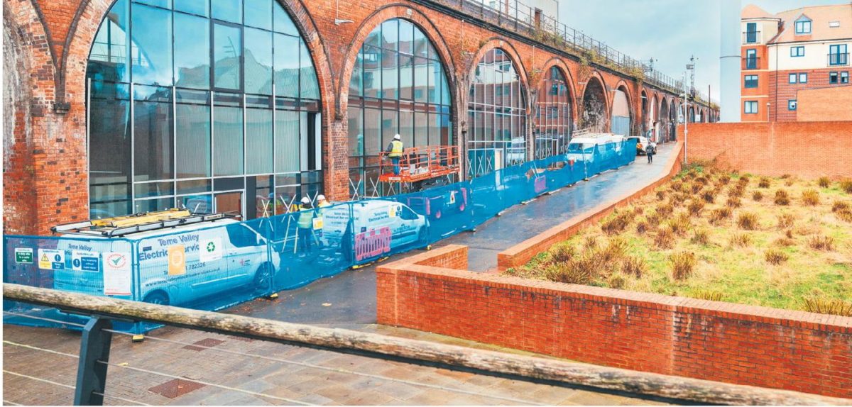 New managers unveiled for the creative Worcester Arches art space - The ...