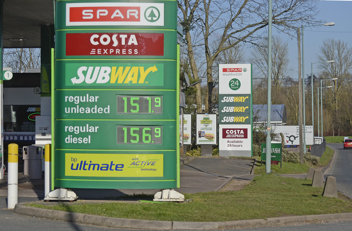 Need a fill up? Here’s the cheapest fuel prices in Worcester - The ...
