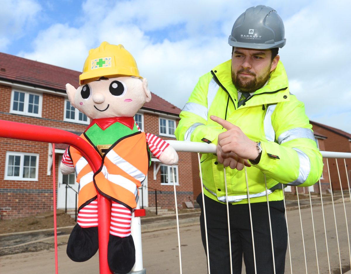 Housebuilder enlists help for building site 'elf and safety' - The ...