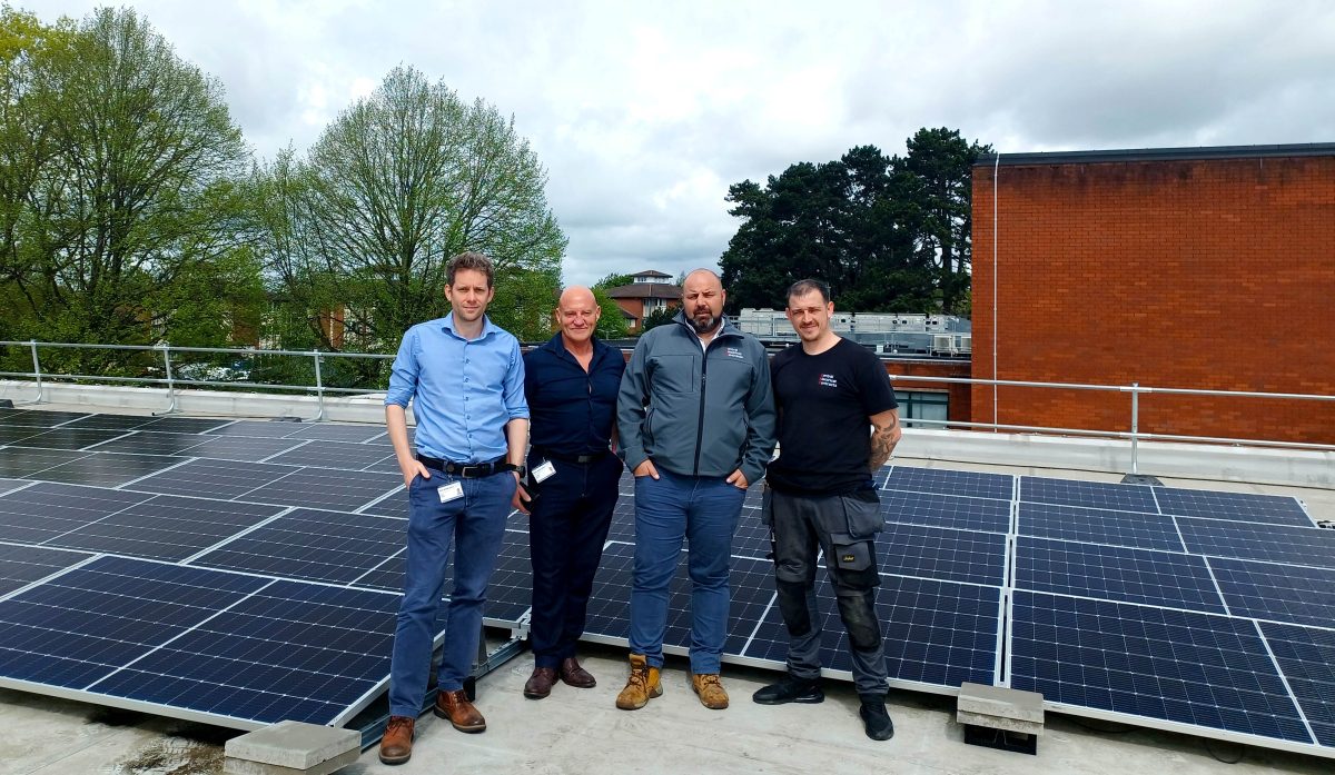 Worcestershire Royal buildings now powered by solar panels - The ...