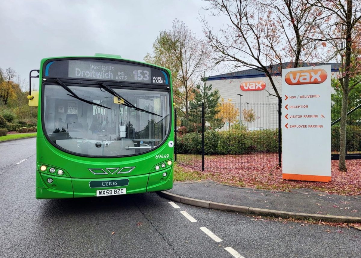 New 153 route will help workers in Worcester and Droitwich - The ...