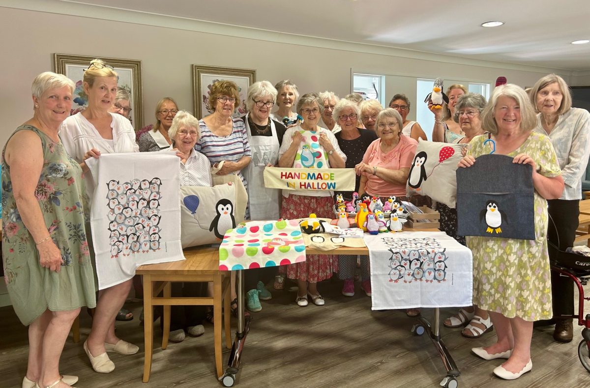 Waddle for Worcester thanked knitters for making penguin items - The ...