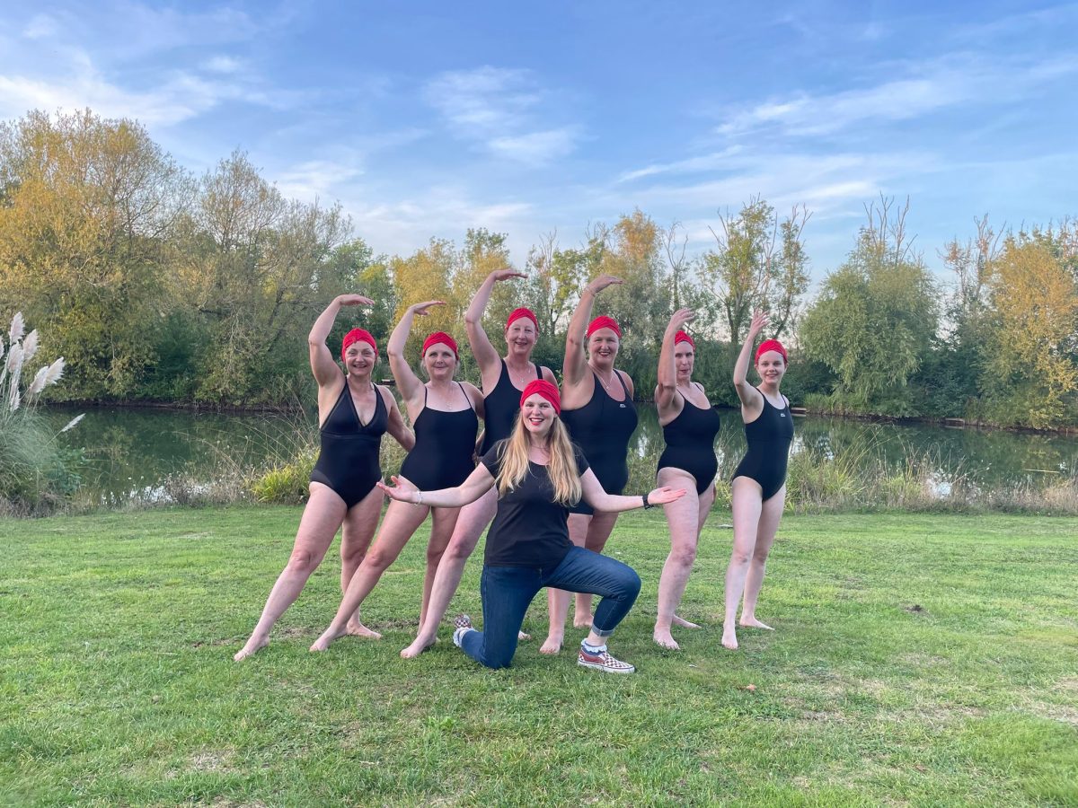 Worcester women surprise friends and family with synchronised swimming ...