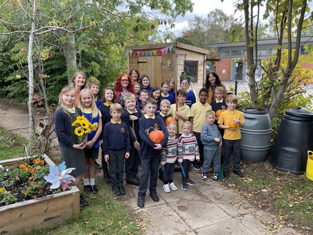 Green-fingered Worcester youngsters show off their allotment - The ...