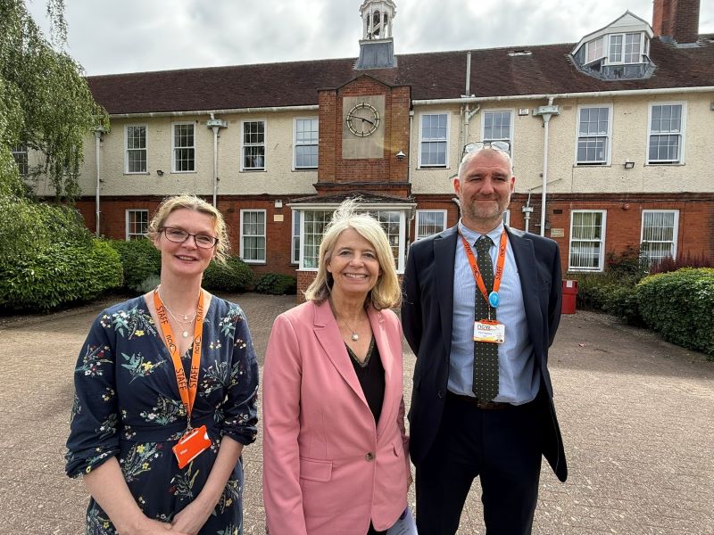 Dame Harriet Baldwin MP visits New College Worcester - The Worcester ...